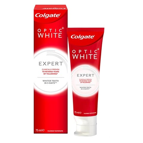 Colgate Optical White Expert Toothpaste White 75ml price in UAE ...