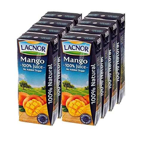 سعر Lacnor Mango Juice 180ml Pack of 8 فى الامارات | كارفور الامارات ...
