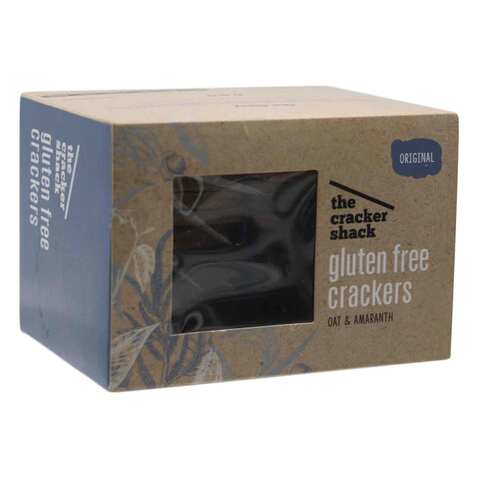 Buy The Cracker Shack Original Gluten Free Oat And Amaranth Crackers ...
