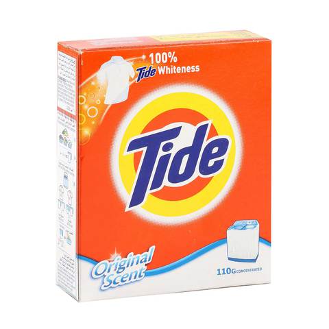 Tide detergent powder high faom original scent 110 g price in Saudi Arabia | Carrefour Saudi ...