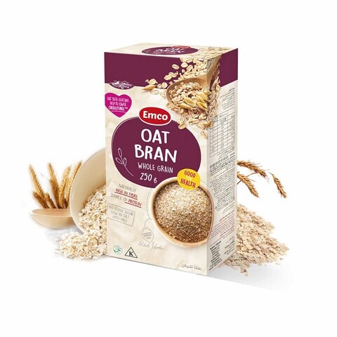 Emco Oat Bran Whole Grain - 250 Gram price in Egypt | Carrefour Egypt ...