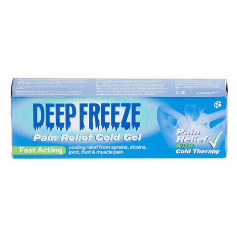 Buy Mentholatum Deep Freeze Fast Acting Pain Relief Cold Gel 100g ...