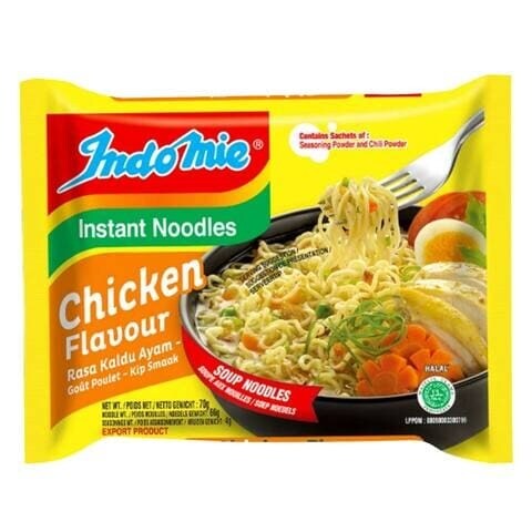 INDOMIE INSTANT NOODLES SPECIAL CHICKEN FLAVOR 10X75G price in Kuwait ...