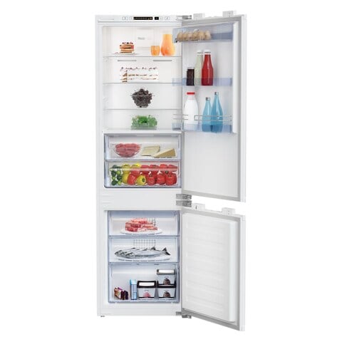 Beko Integrated Frost Free Combi Fridge Freezer BCFD373