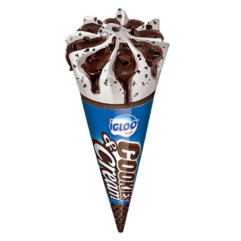 Igloo Cookies And Cream Ice Cream Cone 120ml price in UAE | Carrefour ...