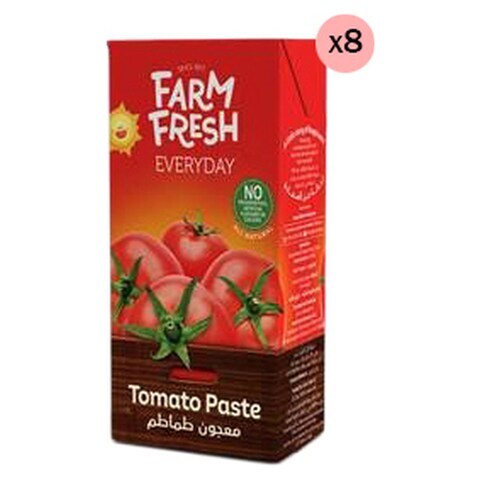 Farm Fresh Everyday Tomato Paste 135g Pack of 8 price in UAE ...