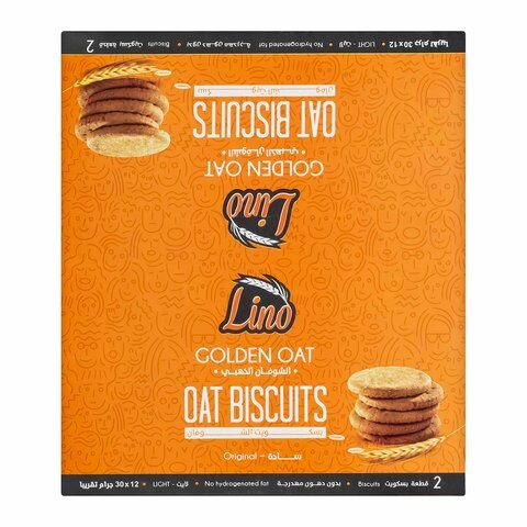 Lino Original Oat Biscuits - 30 gram - 12Pieces Online | Carrefour Egypt