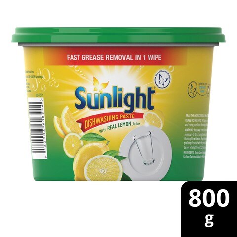 Buy Sunlight Dish Washing paste Lemon 800g Online - Carrefour Kenya