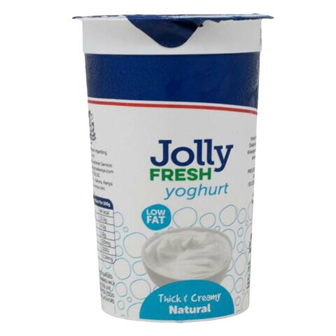 Buy Jolly Fresh Thick And Creamy Natural Yoghurt 500ml Online ...