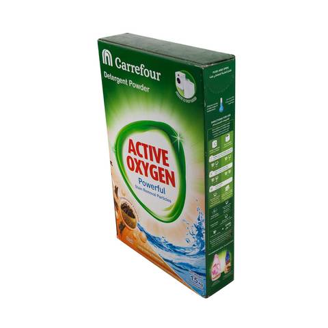 Carrefour detergent powder top front load oud 1.5 Kg price in Saudi ...