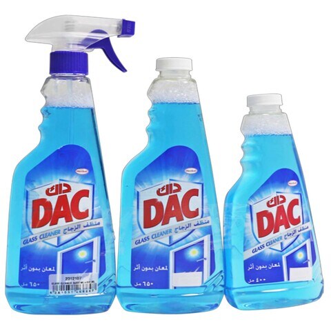DAC GLASS CLEANER 650MLX2+400ML price in Kuwait | Carrefour Kuwait ...