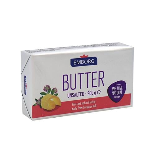 EMBORG UNSALTED BUTTER 200GM price in Kuwait | Carrefour Kuwait ...