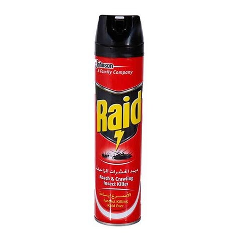 Raid Crawling Insect Killer Spray - 400ml price in Egypt | Carrefour ...