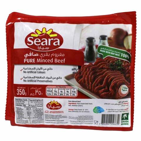 Seara Square Minced Beef 350g price in Kuwait | Carrefour Kuwait ...