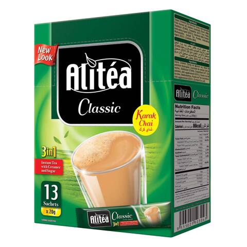 Buy Power Root Alitea Classic 3 In 1 Karak Instant Tea 20g x Pack of 13 ...