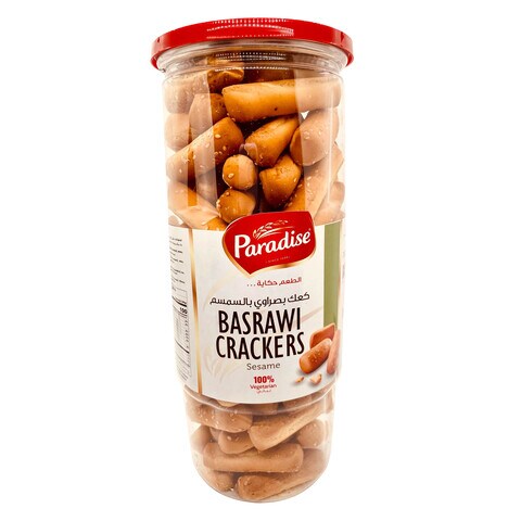 Paradise Sesame Basrawi Crackers 350g price in UAE | Carrefour UAE | supermarket kanbkam