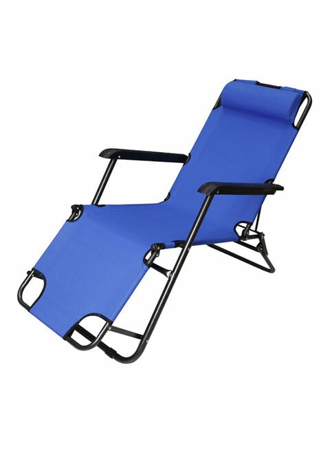 Generic 3 In 1 Foldable Beach Chair Blue 153X60X35Centimeter price in ...