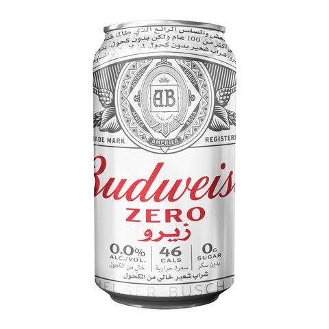 Buy Budweiser Beer Classic Zero Alcohol 330ml Online - Shop Beverages ...