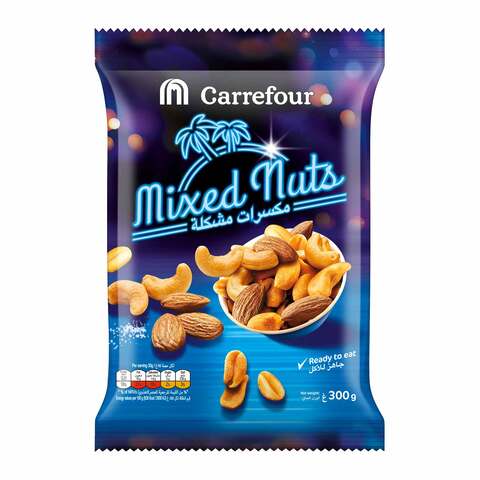 Carrefour Ready To Eat Mixed Nuts 300g price in Saudi Arabia ...