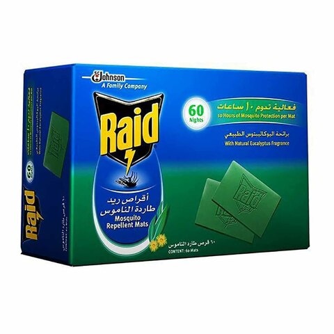 Raid Mosquito Repellent Mats + 3 Free Refills price in Egypt ...