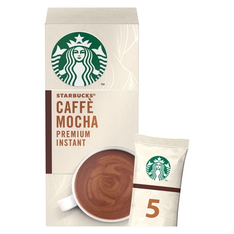 Starbucks Caffe Mocha Premium Instant Coffee Mix 22g Pack of 5 price in UAE | Carrefour UAE ...