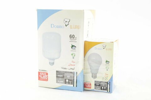 DOMINO LED BULB 60W price in Kuwait | Carrefour Kuwait | supermarket ...