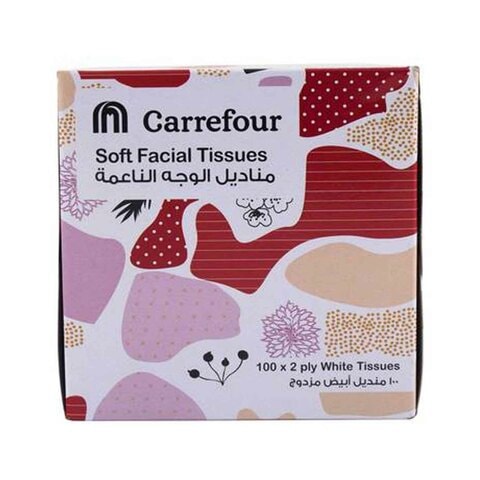 Carrefour Economic Facial Tissues 100 Sheets price in UAE | Carrefour ...