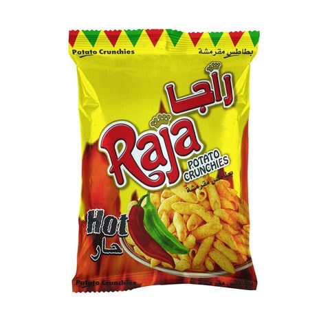 Raja Hot Flavor Potato Crunchies 70g price in UAE | Carrefour UAE ...