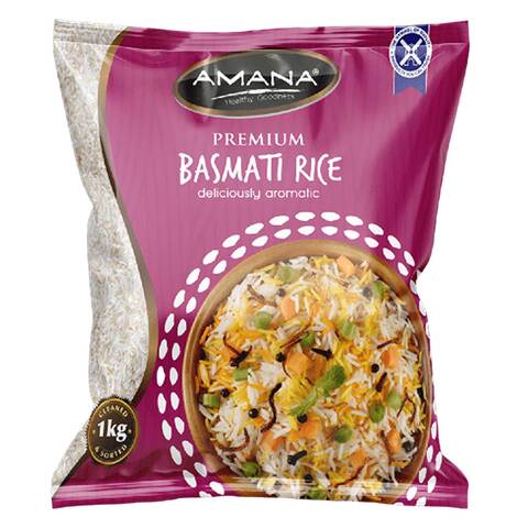 Buy Amana Basmati Rice 1Kg Online - Carrefour Kenya