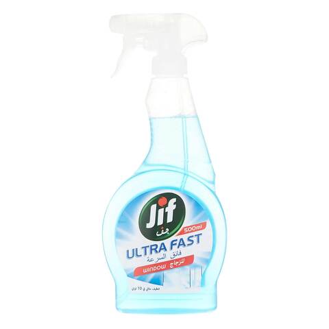 Jif Ultra Fast Window Spray Cleaner 500 ml price in Kuwait | Carrefour ...