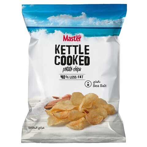 Master Kettle Cooked Sea Salt Potato Chips 45g price in UAE | Carrefour ...
