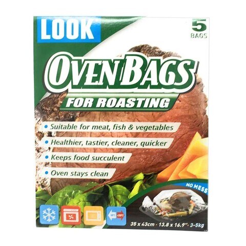 Look 35 x 43 cm oven bag x 5 price in Saudi Arabia | Carrefour Saudi ...