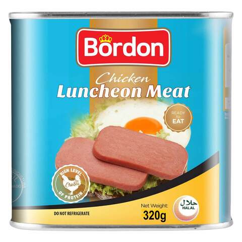 Bordon Chicken Luncheon Meat 320g price in Kuwait | Carrefour Kuwait ...