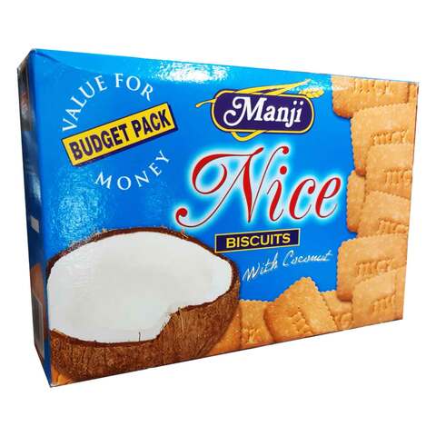 Buy Manji Nice Biscuits With Coconut Budget 1Kg Online - Carrefour Kenya