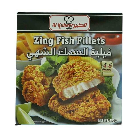 Al Kabeer Zing Fish Fillets 390g price in UAE | Carrefour UAE ...