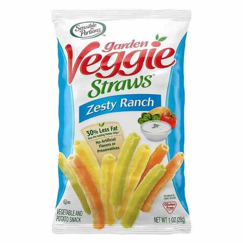 Sensible Portions Garden Veggie Zesty Ranch Straws Chips 30g price in ...
