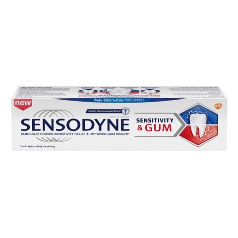 Sensodyne Sensitivity Gum Toothpaste For Sensitive Teeth Improved Gum ...