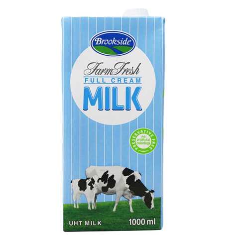 Buy Brookside Whole Milk 1L - Long Life Online - Carrefour Kenya