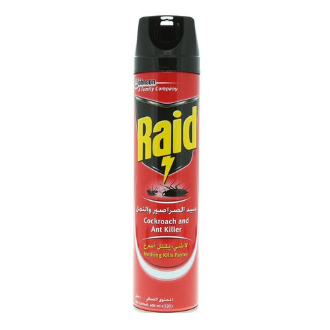 Raid Cockroach And Ant Killer 400 ml price in Saudi Arabia | Carrefour ...
