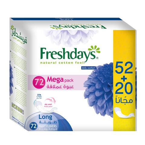 Freshdays Long Mega Pack - 72 Pads price in Egypt | Carrefour Egypt ...