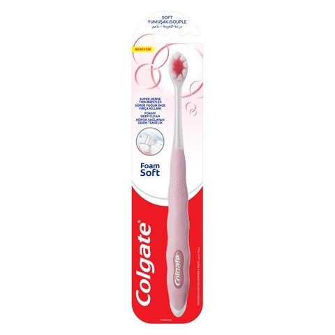 Colgate Foam Soft Toothbrush Pink price in UAE | Carrefour UAE ...