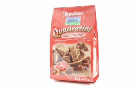 LOACKER QUADRATINI NAPOLITANER BITE SIZE WAFER COOKIES 125G price in ...