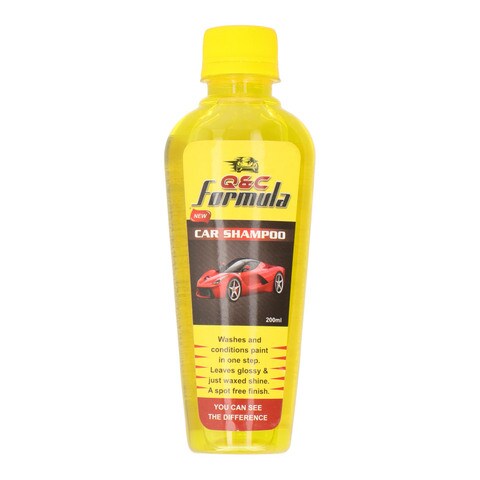 Buy Q & C Formula Car Shampoo 200ml Online | Carrefour Pakistan
