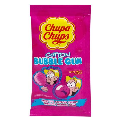 Buy Chupa Chups Cotton Tutti Frutti Flavour Bubble Gum 11g Online ...