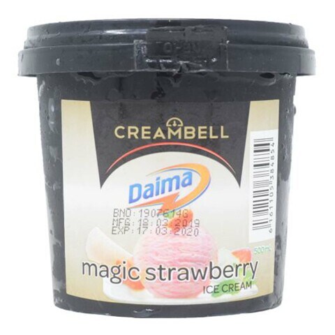 Creambell Magic Strawberry Ice Cream 500ml