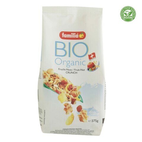 Familia Bio Organic Fruit Nut Crunch 375g price in UAE | Carrefour UAE ...