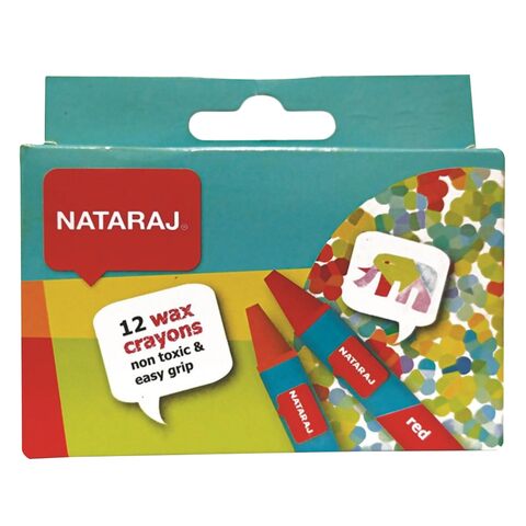 Buy Nataraj Wax Crayons 60mm 12 Pieces Online - Carrefour Kenya