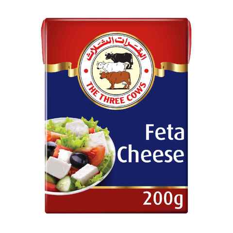 The Three Cows Feta Creamy Cheese 200g price in UAE | Carrefour UAE ...