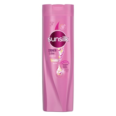 Sunsilk Shine And Strength Shampoo Pink 400ml price in UAE | Carrefour ...