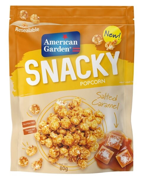 American Garden Salted Caramel Popcorn 80G price in Kuwait | Carrefour ...